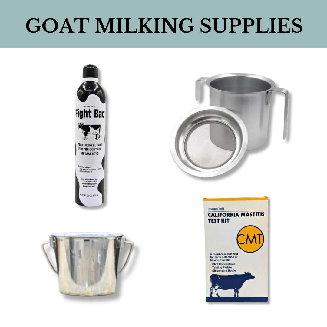 Goat Milking Supplies – Mineral Buffet by Little Avalon Farm