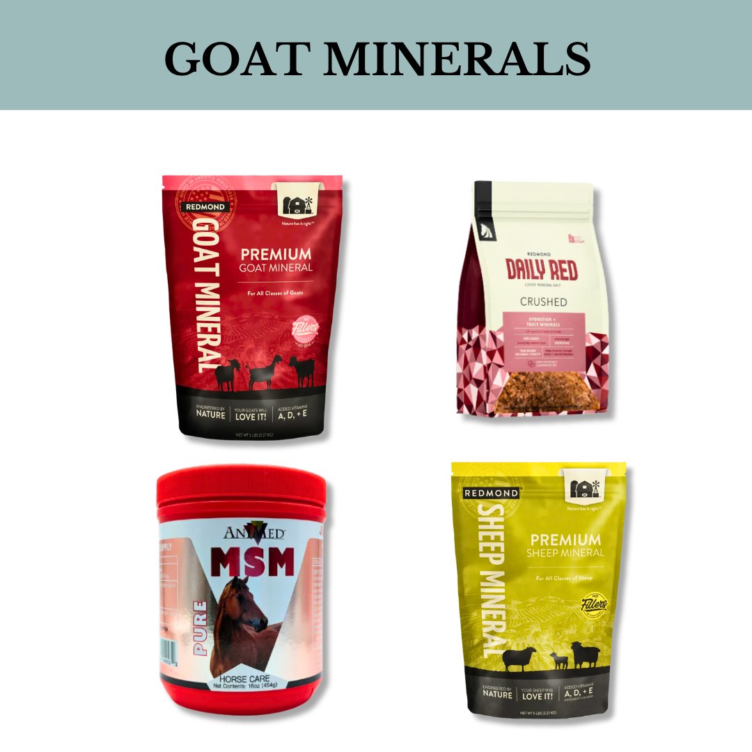 Goat Minerals – Mineral Buffet by Little Avalon Farm